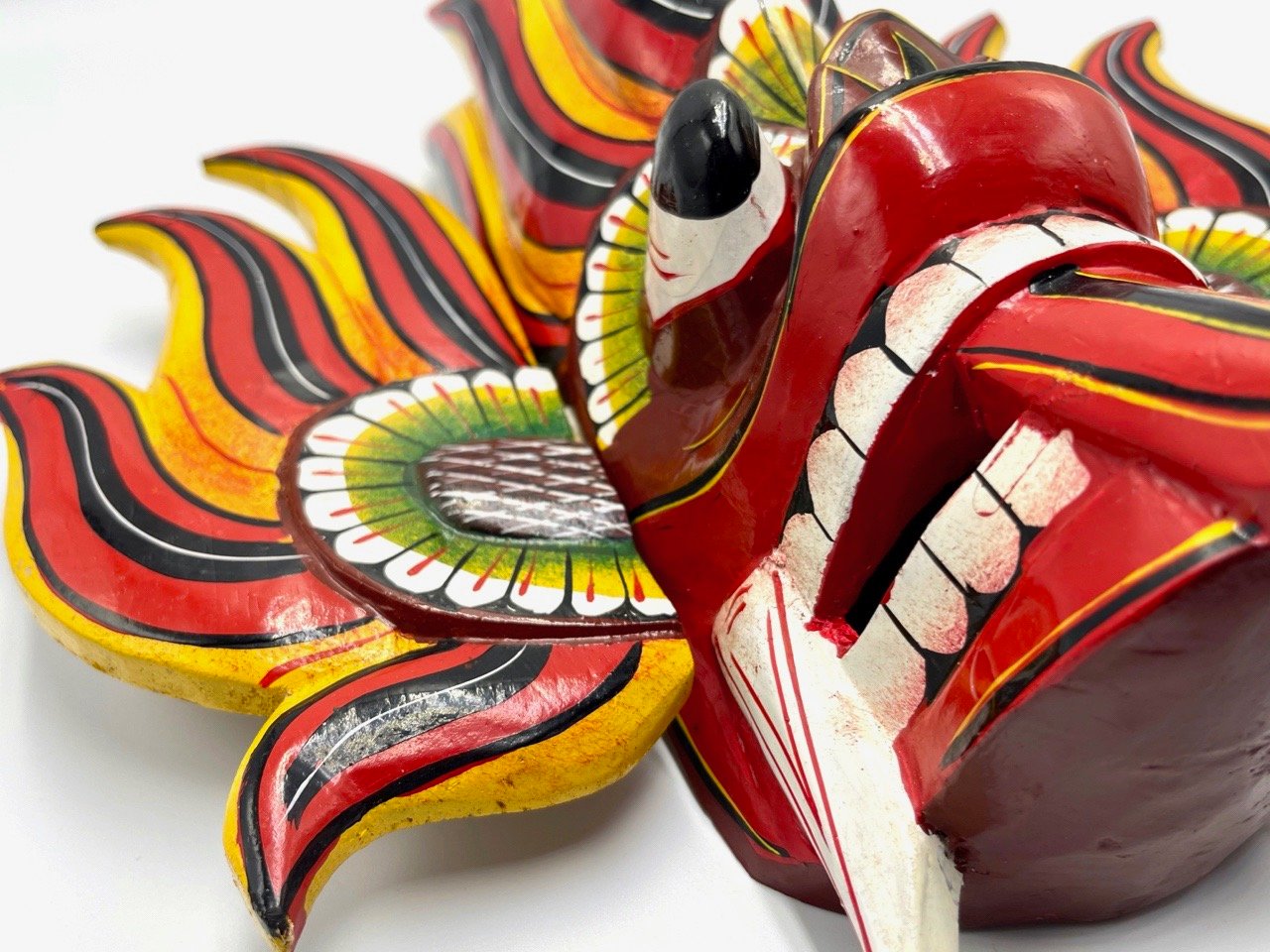 Carved Mayura Raksha Mask for sale at Pamono