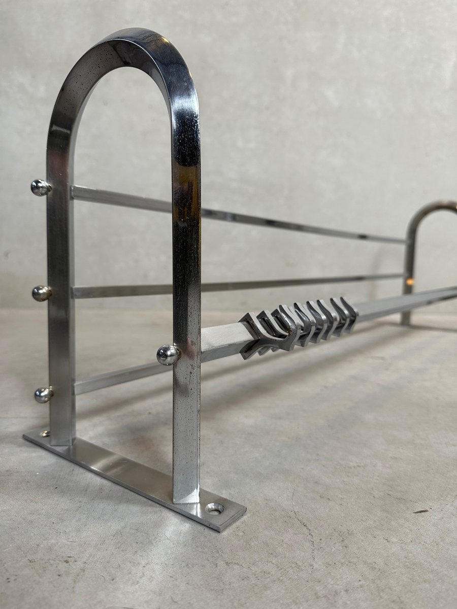 Art Deco Coat Rack in Chrome for sale at Pamono