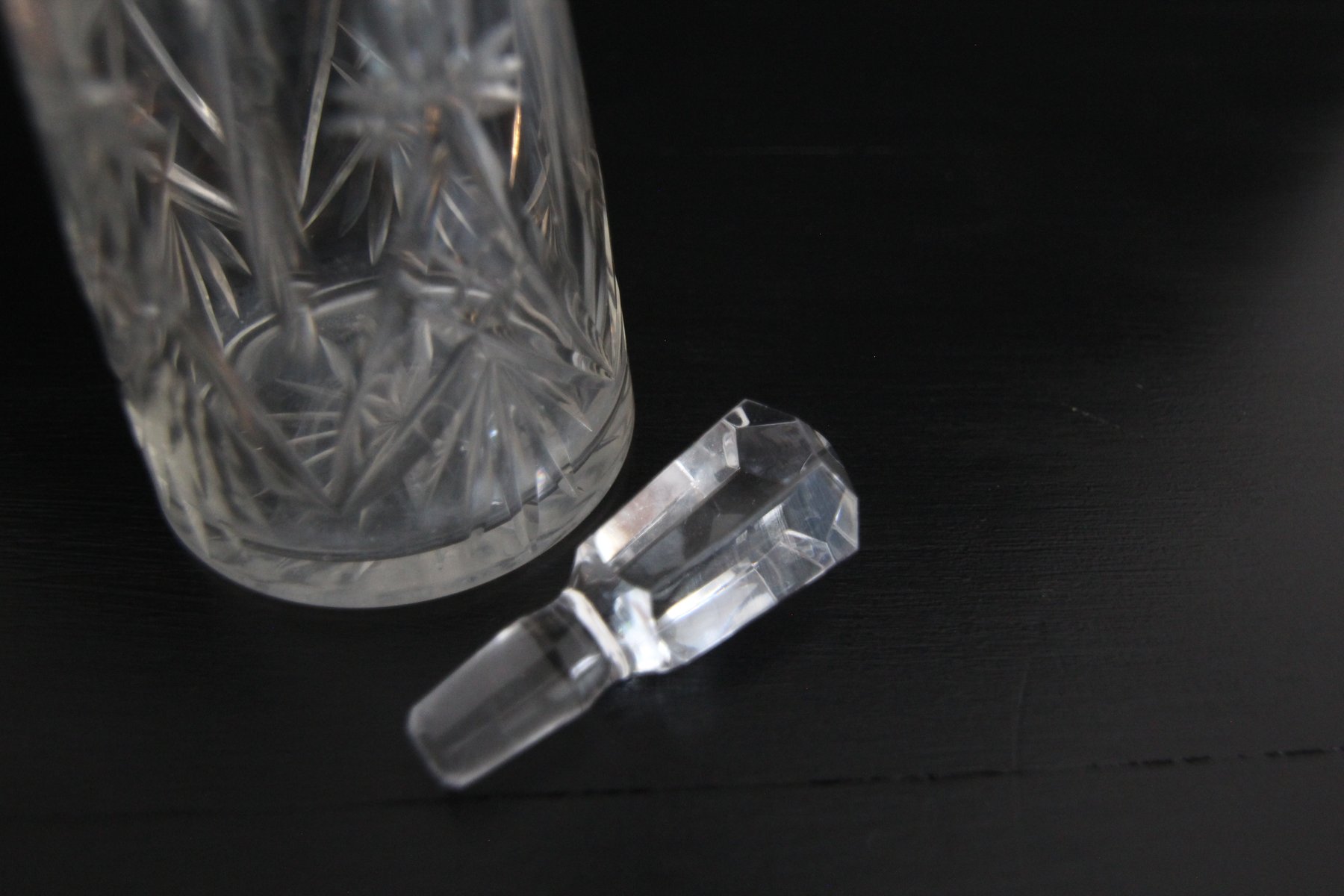 20th Century Crystal Glass Carafe, 1960s for sale at Pamono
