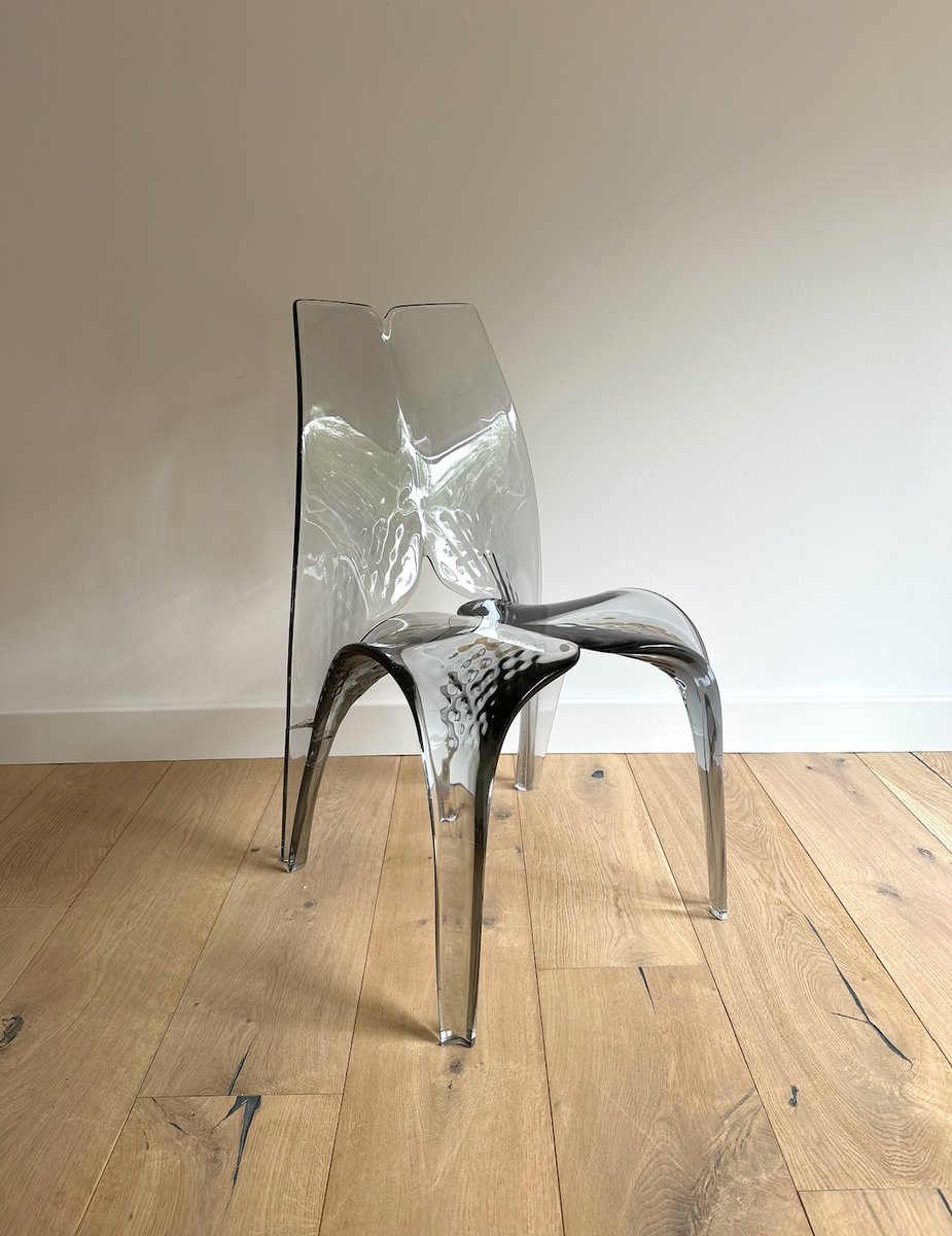 Chair from the Liquid Glacial Collection by Zaha Hadid for sale at Pamono