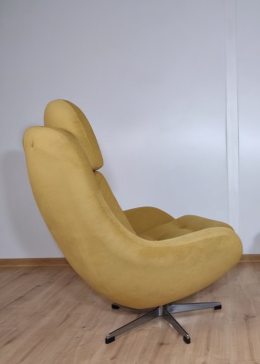 Swivel Chair from Up Závody, 1970s for sale at Pamono