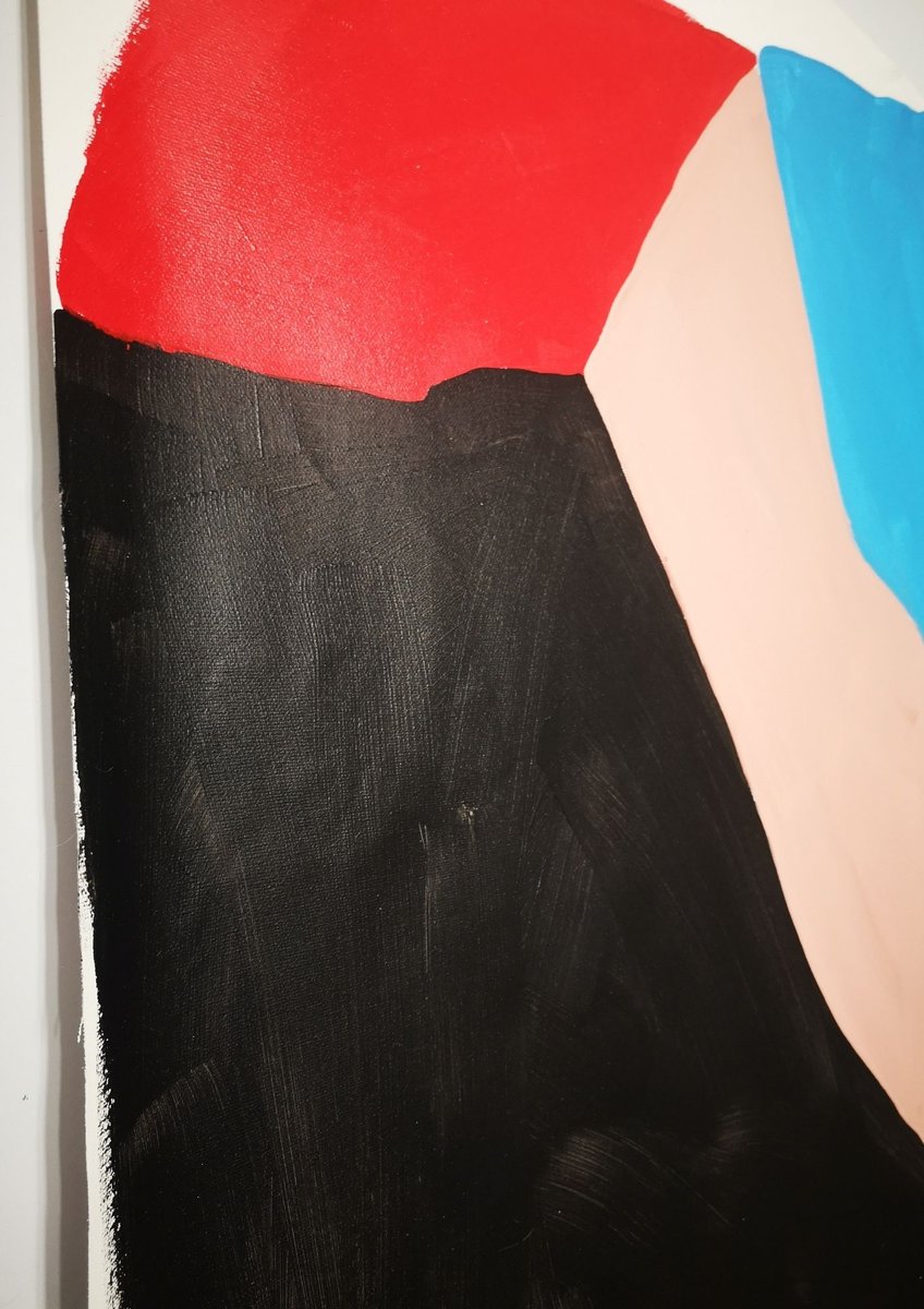 Alice Maier, Abstraction Géométrique No. 6, 2024, Acrylic on Canvas for ...