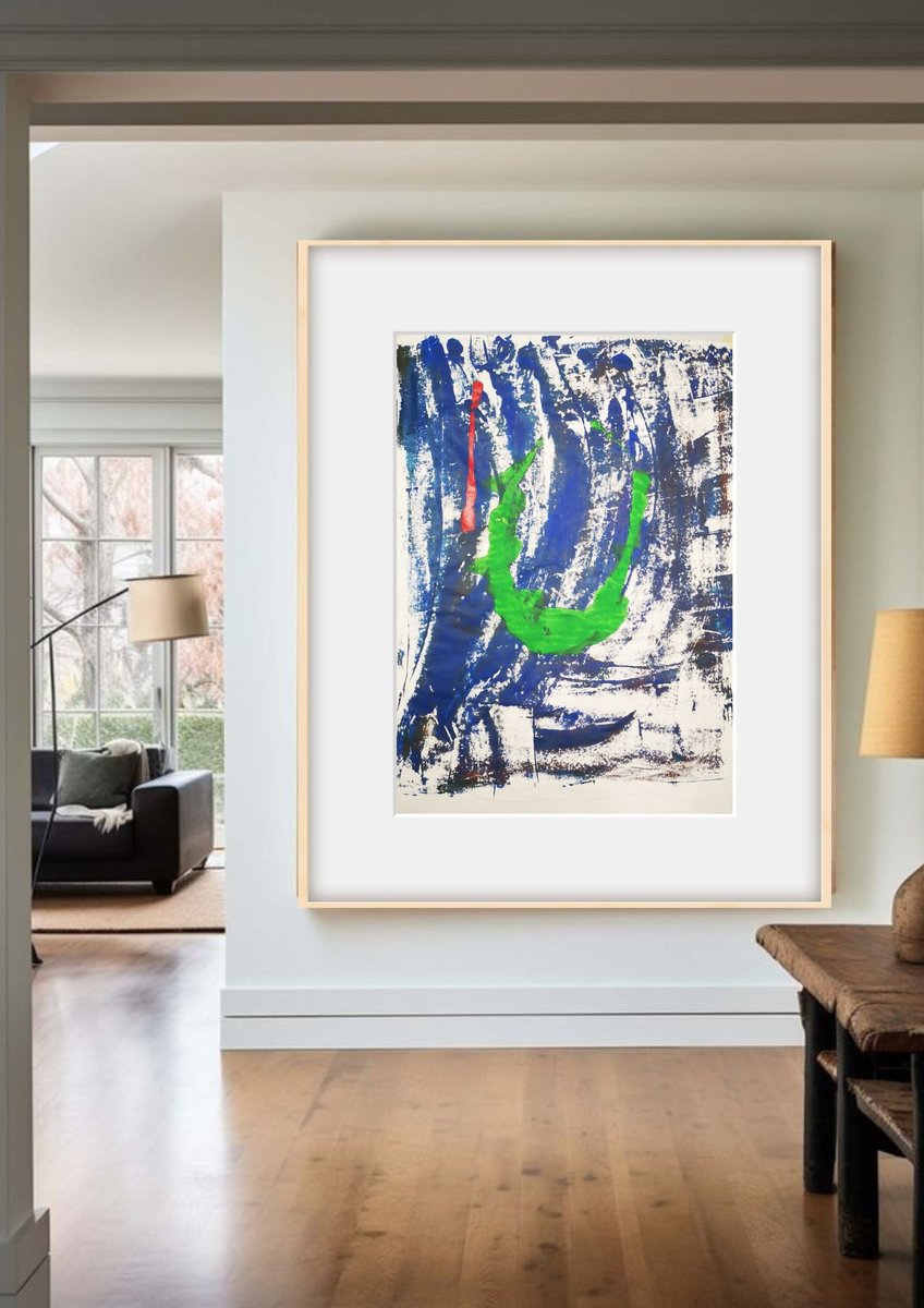 Alice Maier, Métamorphoses No. 4, 2024, Acrylique sur Papier en vente ...