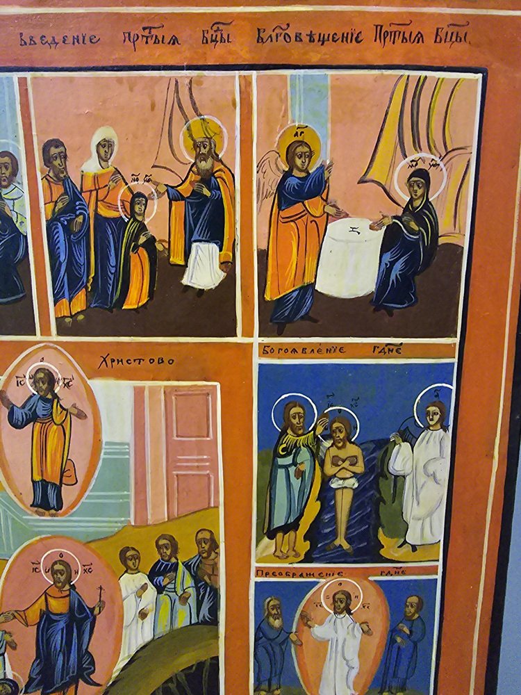 19th Century Orthodox Icon The Resurrection-Descent Into the Hell, 1860 ...