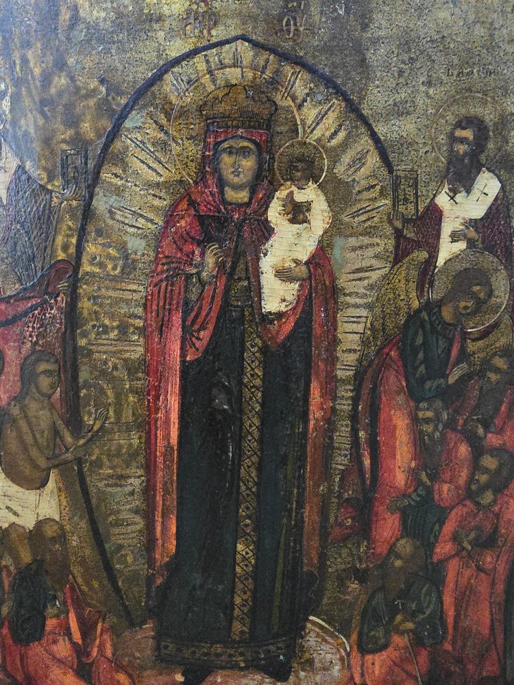 19th Century Orthodox Icon for sale at Pamono