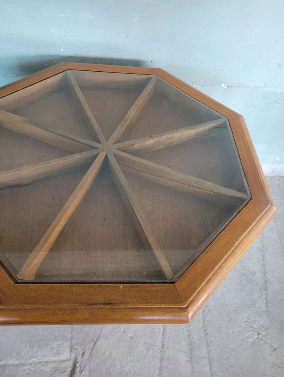 Hexagonal Display Table for sale at Pamono