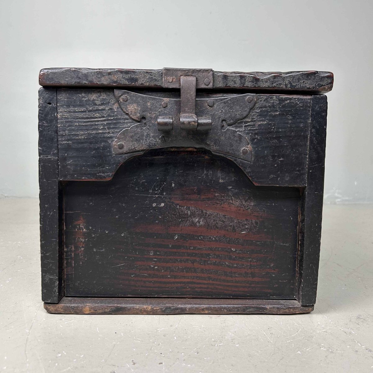 Meiji Wooden Zenibako Temple Offering Box, 1890s for sale at Pamono