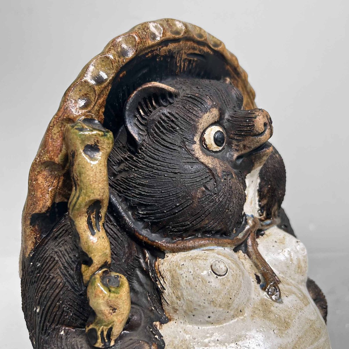 Decorative Tanuki Tanuki Statue in Shigaraki Pottery, Japan, 1970s for ...
