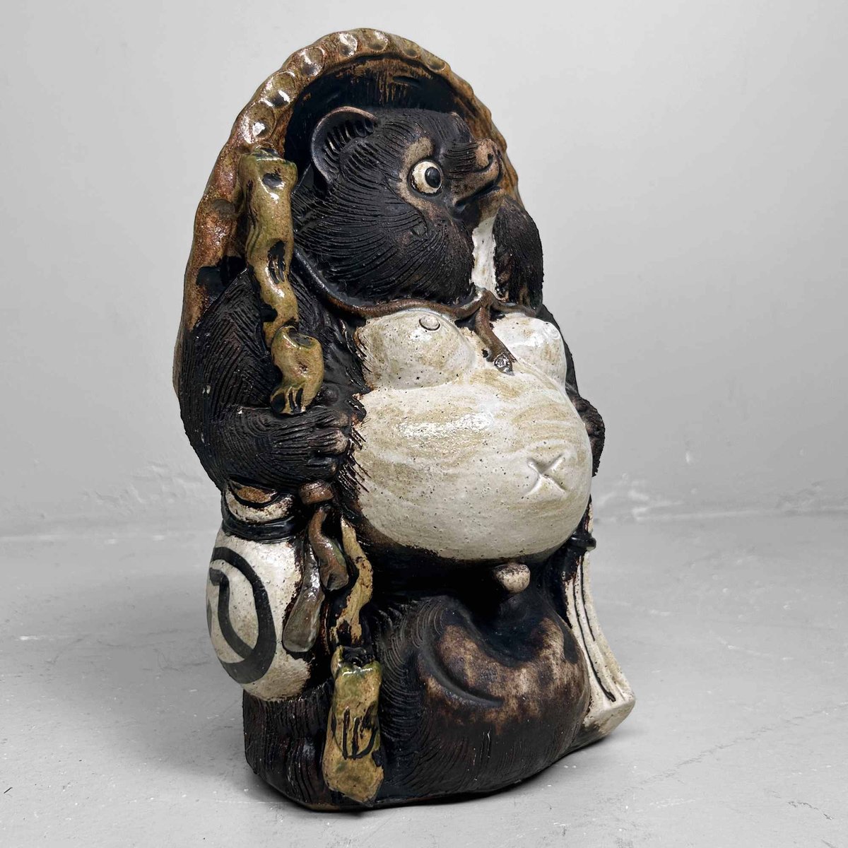 Decorative Tanuki Tanuki Statue in Shigaraki Pottery, Japan, 1970s for ...