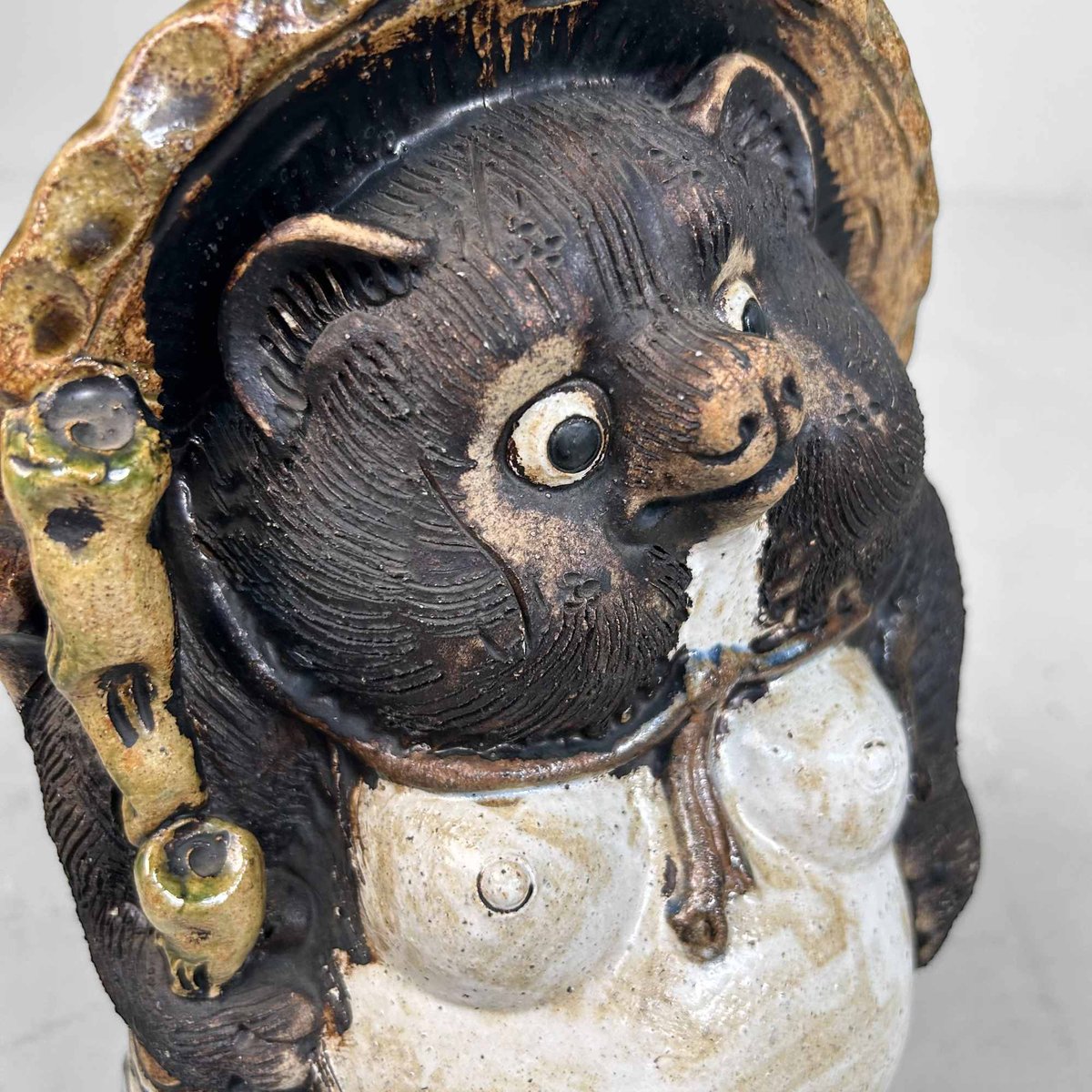 Decorative Tanuki Tanuki Statue in Shigaraki Pottery, Japan, 1970s for ...