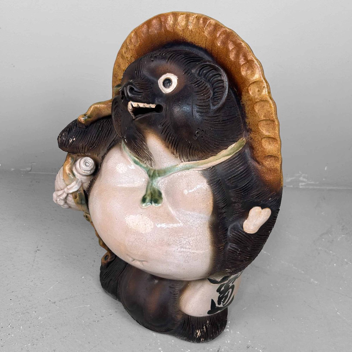 Large Decorative Tanuki Statue, 1970s for sale at Pamono