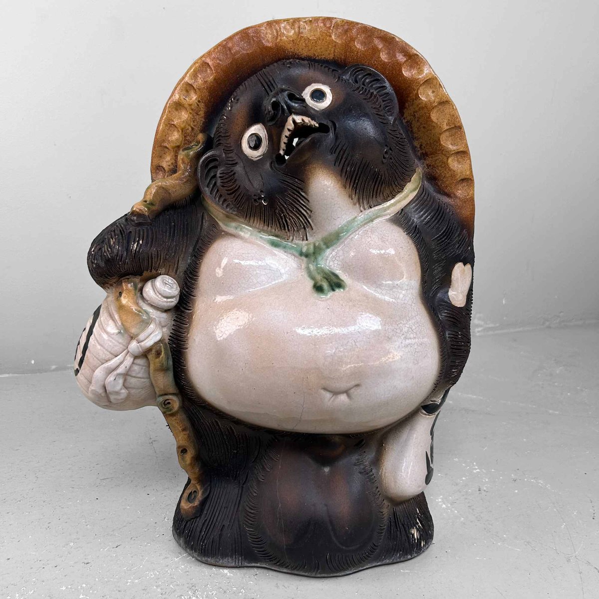 Large Decorative Tanuki Statue, 1970s for sale at Pamono