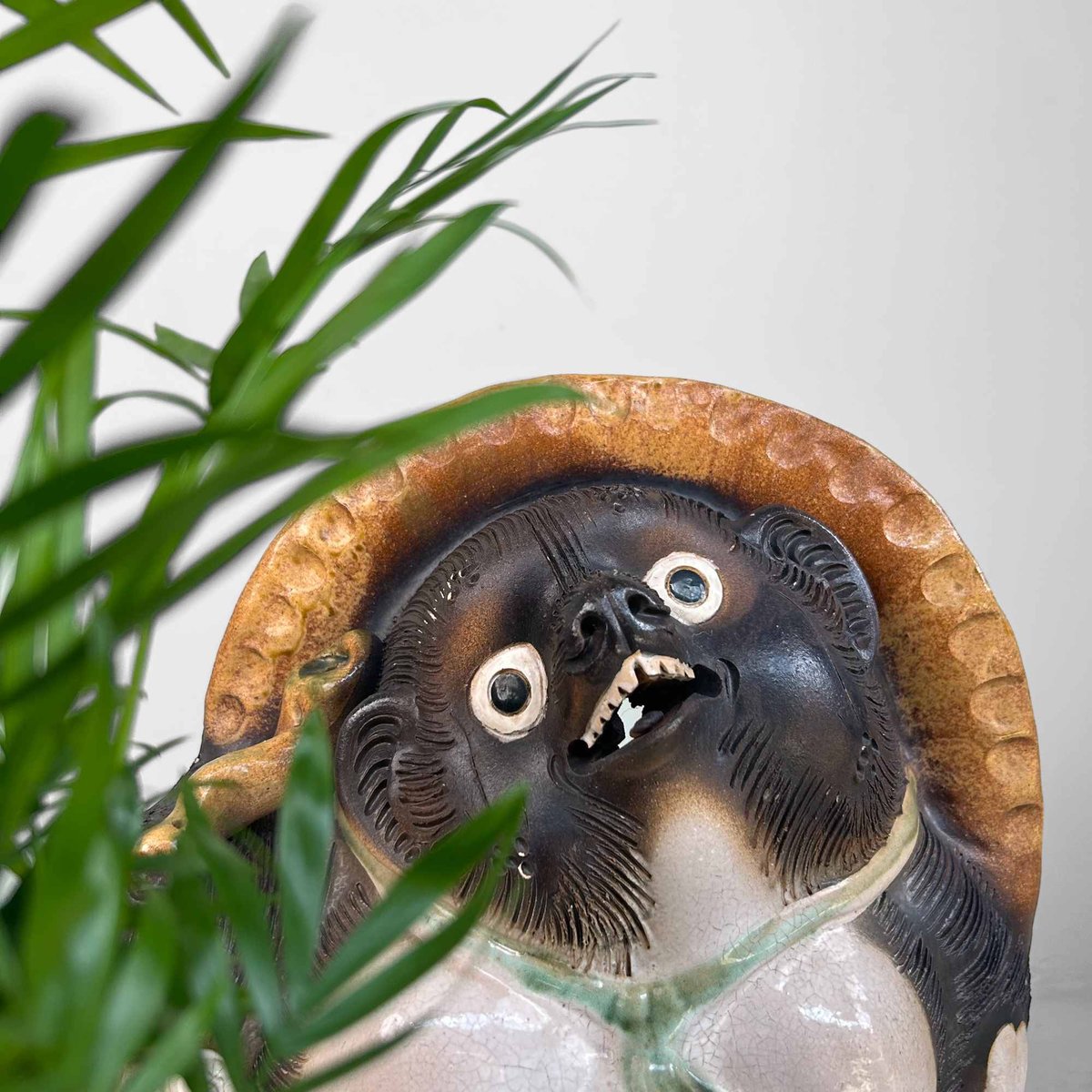 Large Decorative Tanuki Statue, 1970s for sale at Pamono