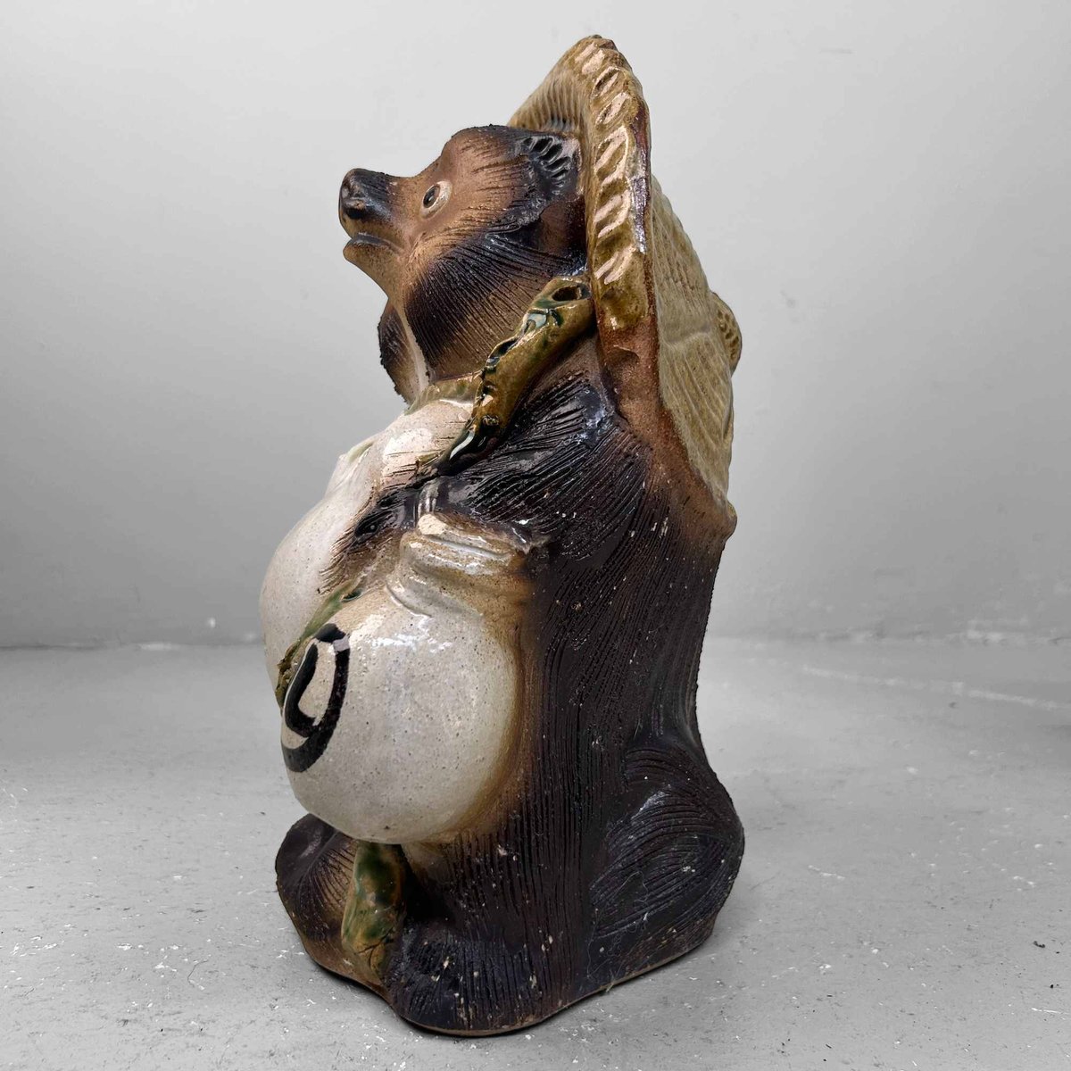 Decorative Tanuki Tanuki Statue, 1980s for sale at Pamono