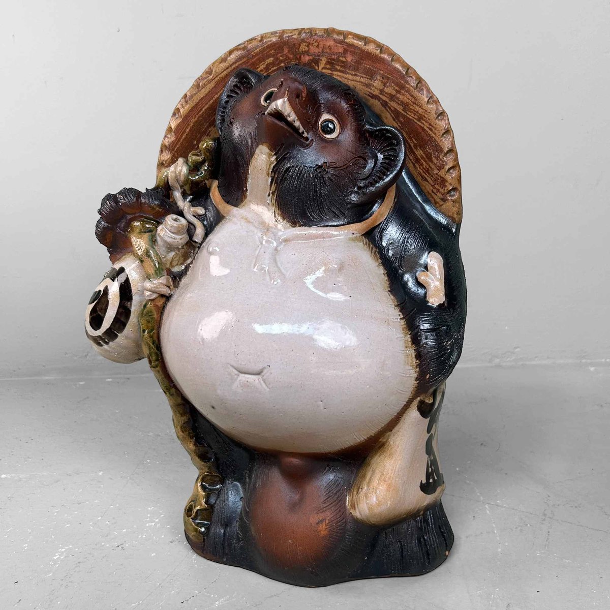 Large Decorative Tanuki Statue, 1980s for sale at Pamono