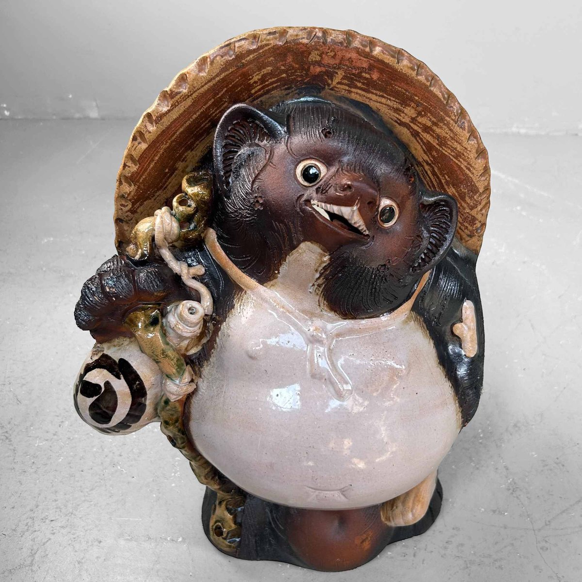 Large Decorative Tanuki Statue, 1980s for sale at Pamono