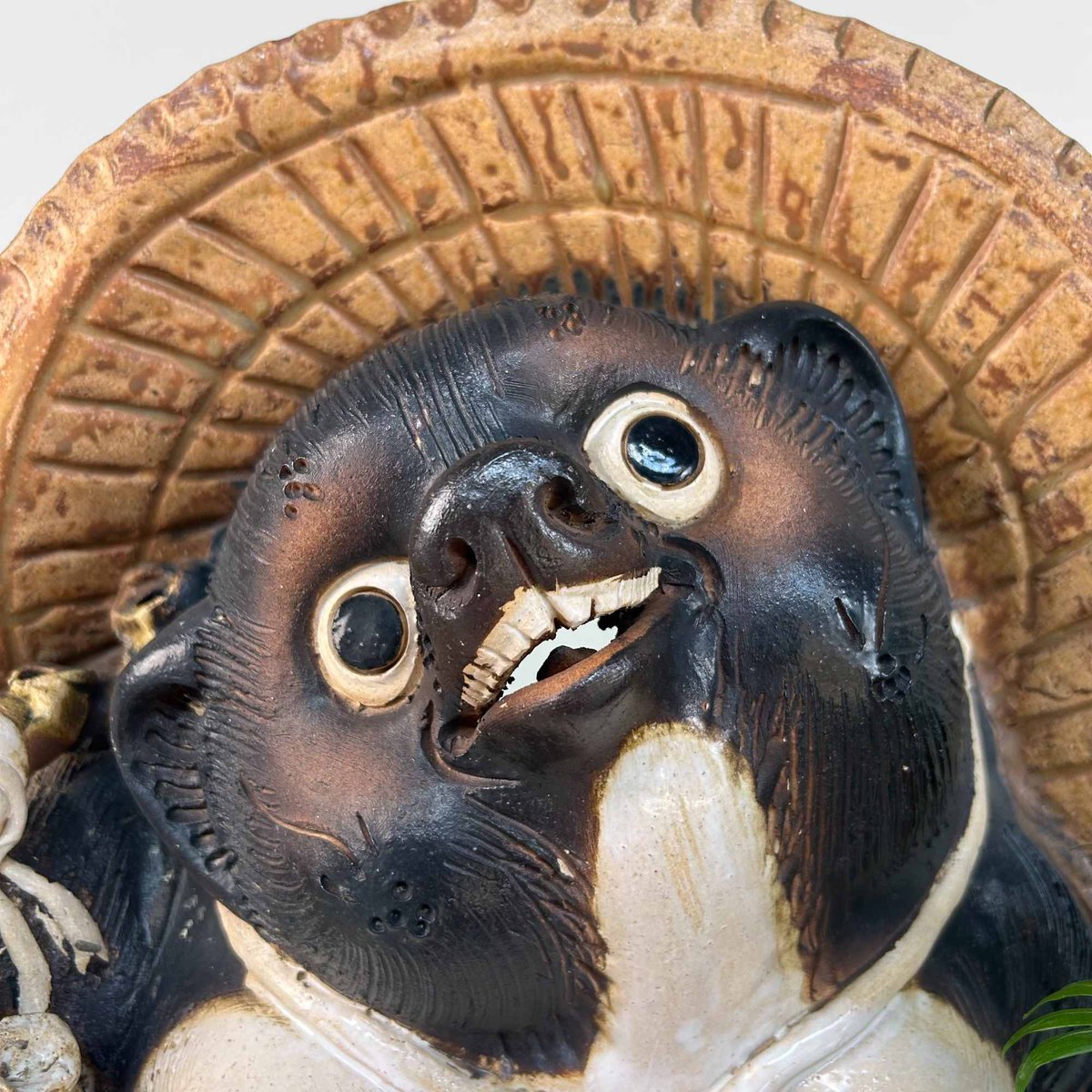 Large Decorative Tanuki Statue, 1980s for sale at Pamono