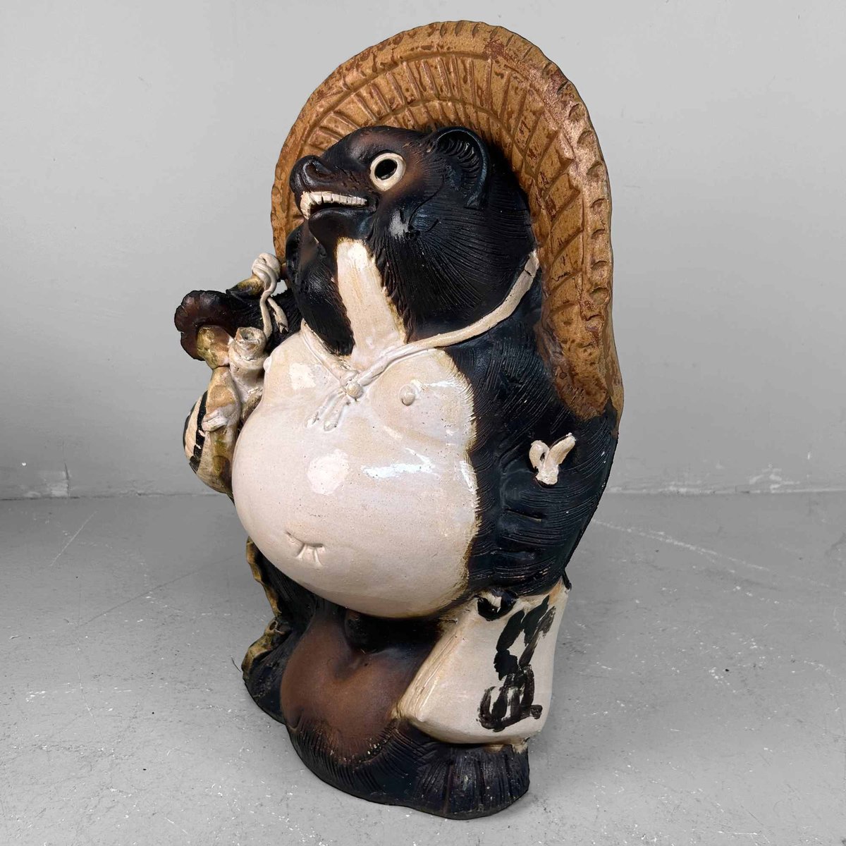 Large Decorative Tanuki Statue, 1980s for sale at Pamono