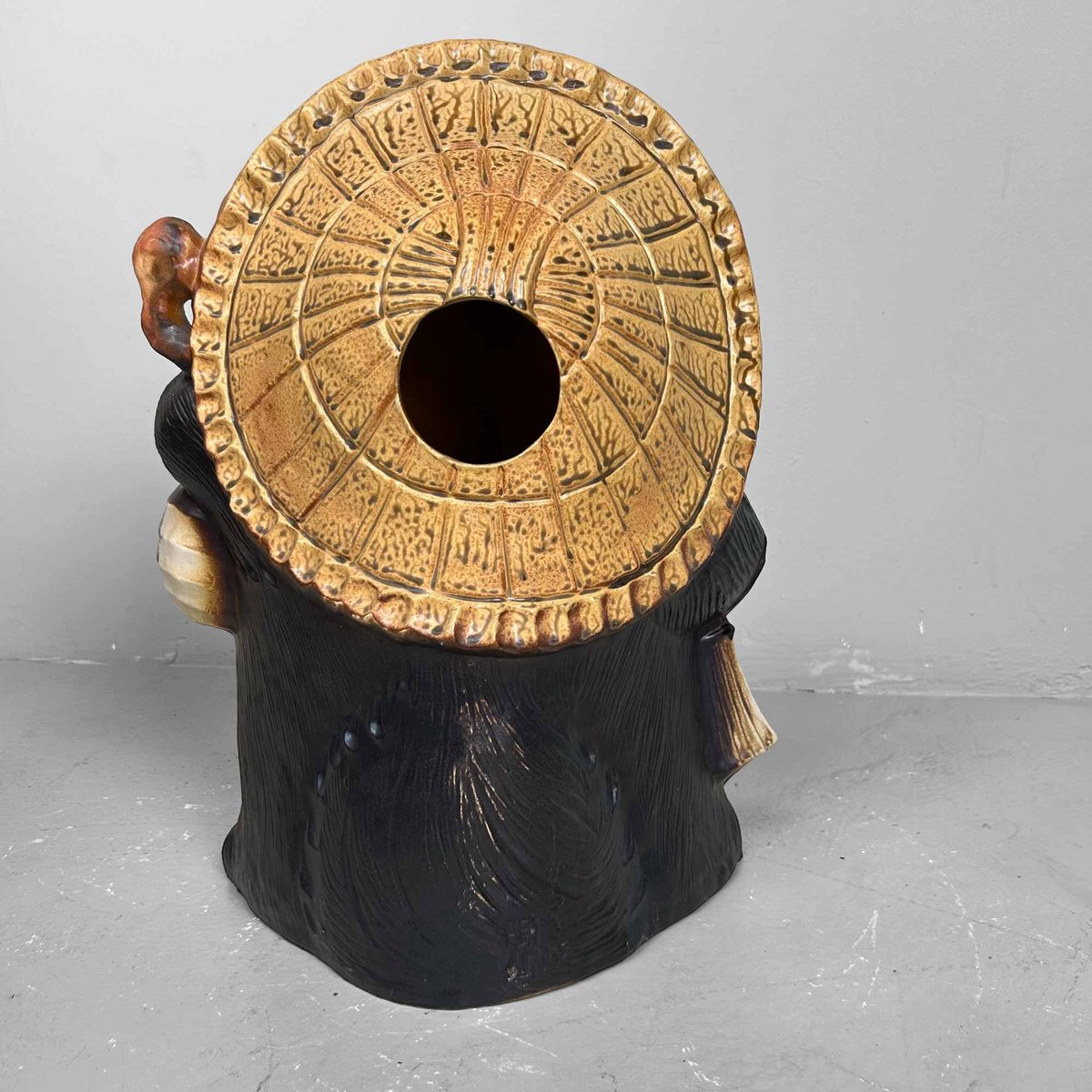 Large Decorative Tanuki Statue, 1980s for sale at Pamono