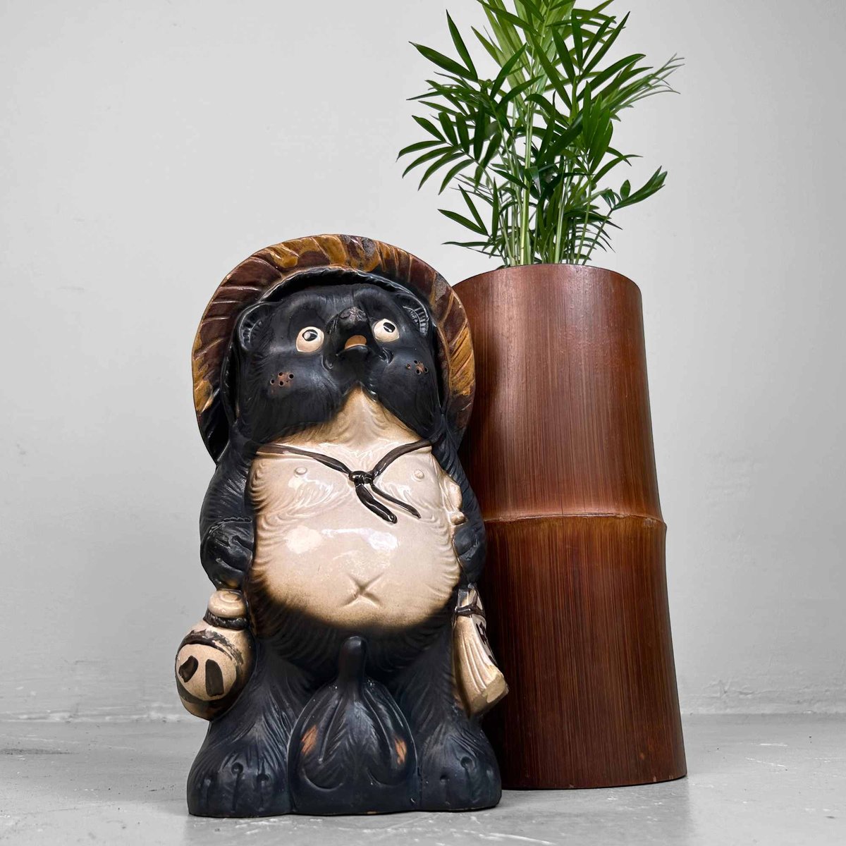 Decorative Tanuki Tanuki Statue, 1980s for sale at Pamono