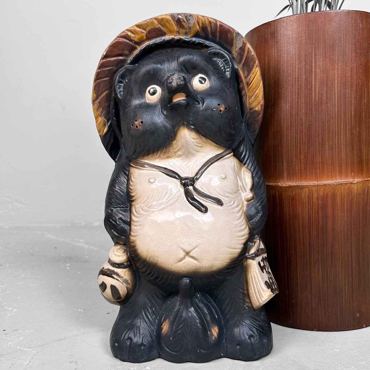 Decorative Tanuki Tanuki Statue, 1980s for sale at Pamono