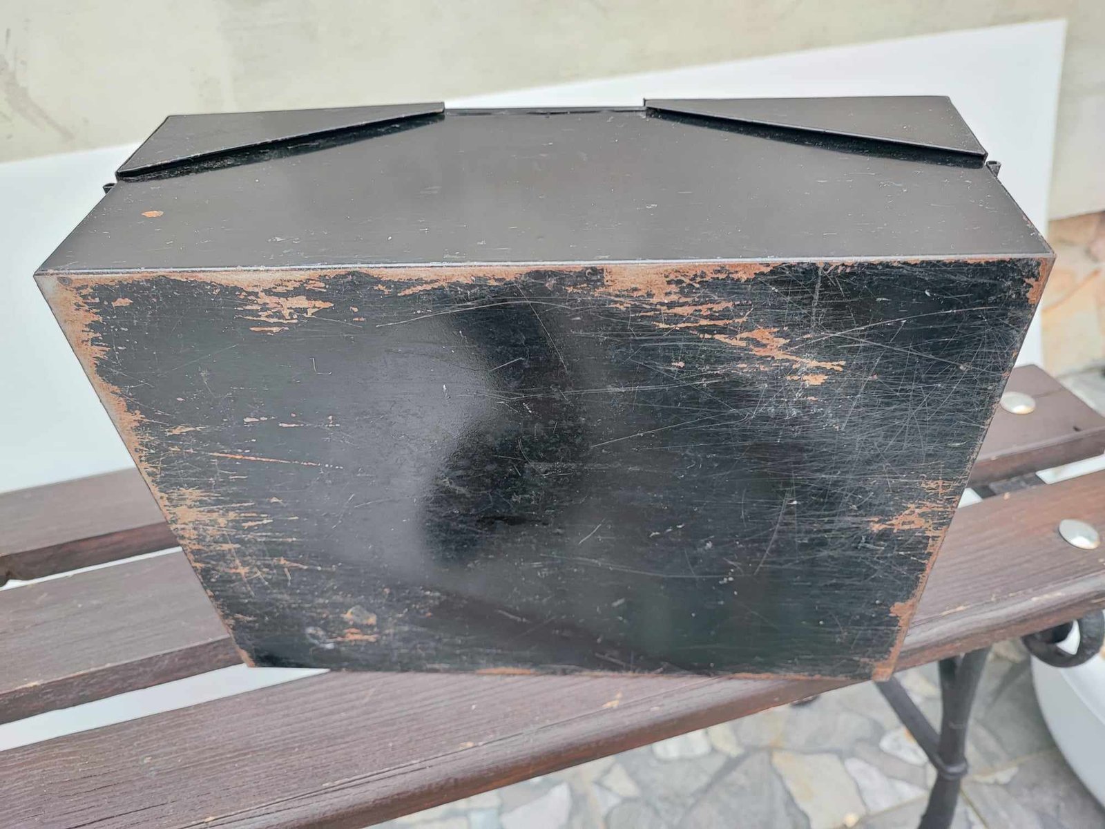Pre-War Metal Tool Box, 1920s for sale at Pamono