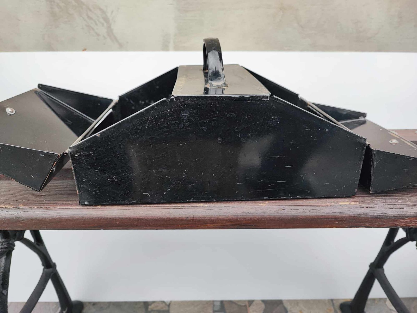 Pre-War Metal Tool Box, 1920s for sale at Pamono