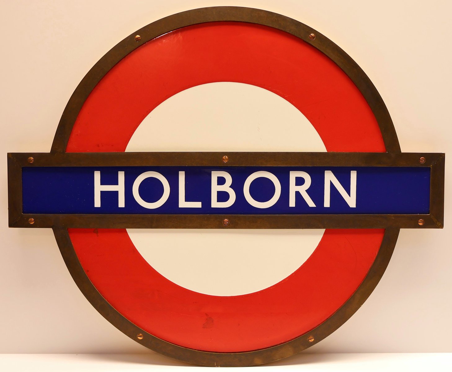 Holborn Tube Station Roundel, 1950 for sale at Pamono
