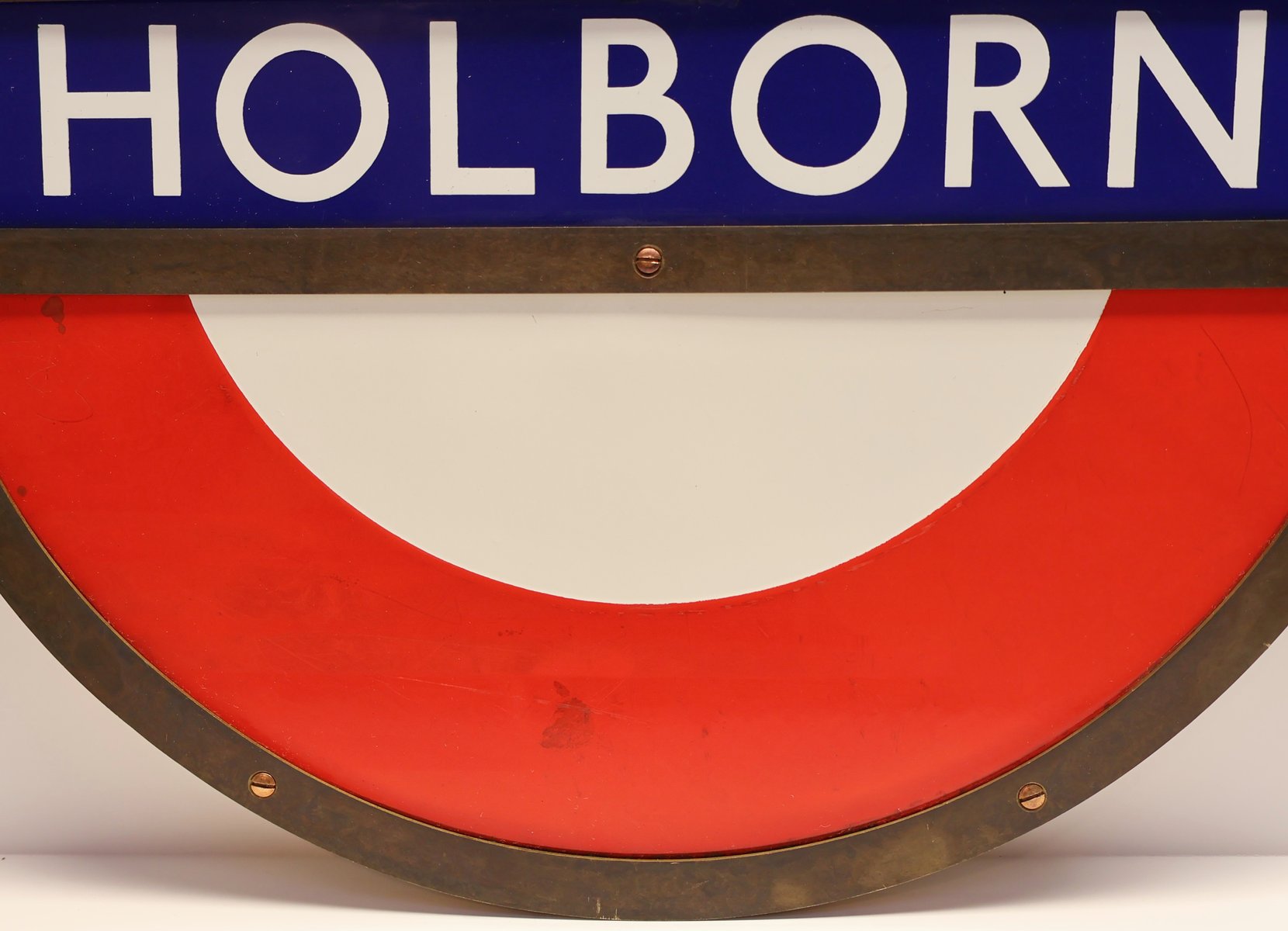 Holborn Tube Station Roundel, 1950 for sale at Pamono