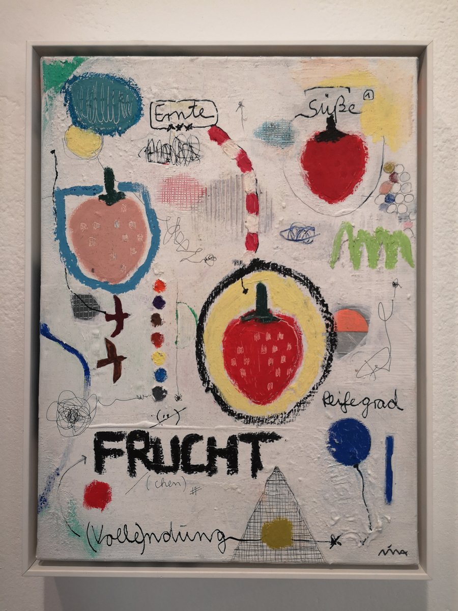Nina Lanner, Fruit, Acrylic on Canvas, 2022 for sale at Pamono