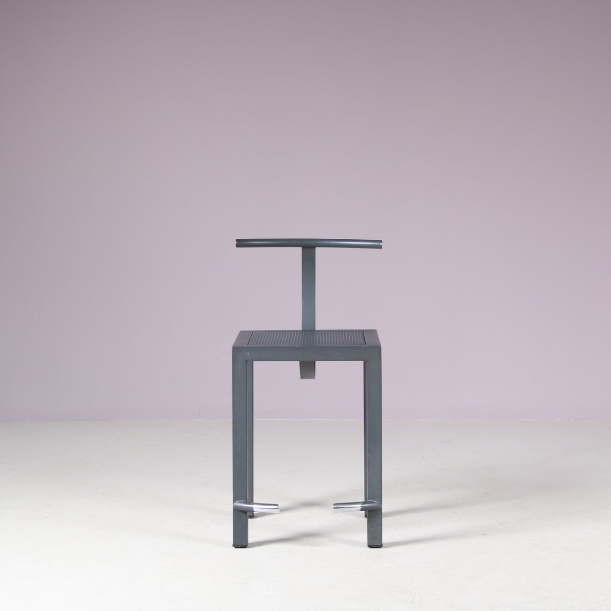 Vintage French Low Bar Stools by Philippe Starck for Aleph Ubik, 1980s ...