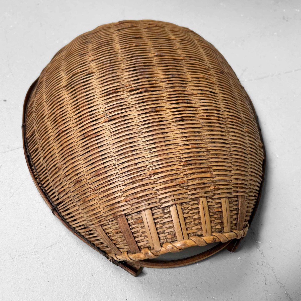 Japanese Kago Zaru Drying Basket in Bamboo, 1970s for sale at Pamono