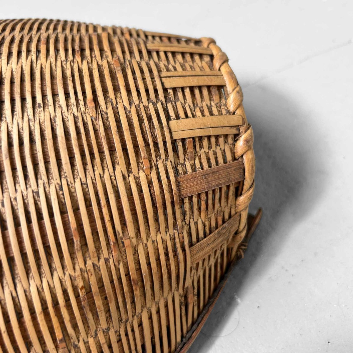 Japanese Kago Zaru Drying Basket in Bamboo, 1970s for sale at Pamono