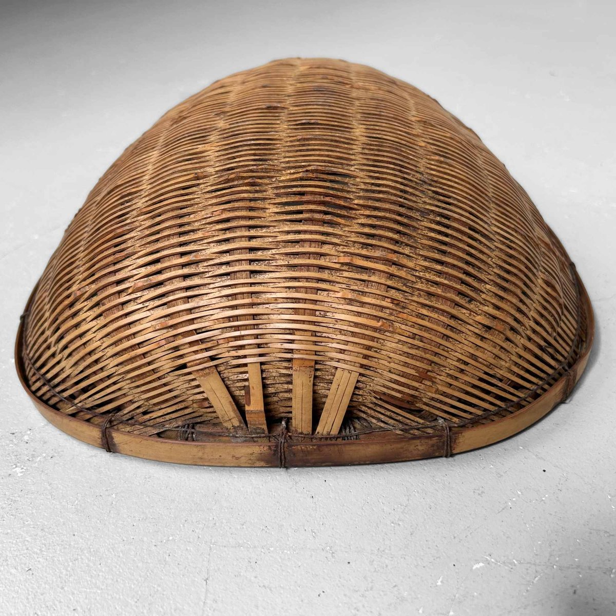 Japanese Kago Zaru Drying Basket in Bamboo, 1970s for sale at Pamono