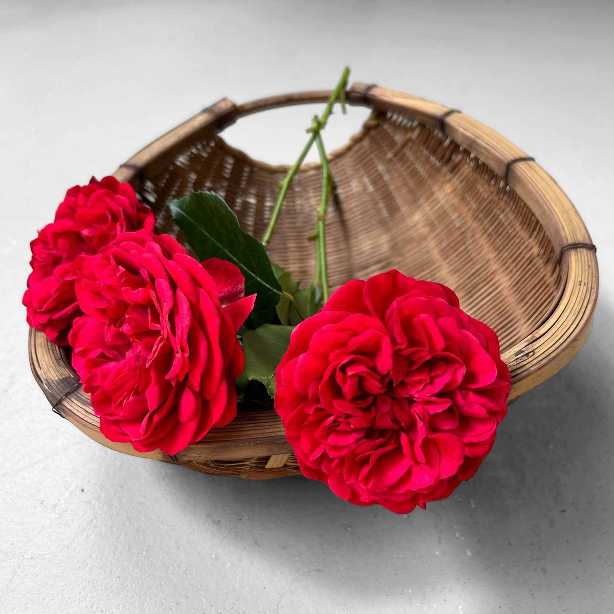 Japanese Kago Zaru Drying Basket in Bamboo, 1970s for sale at Pamono