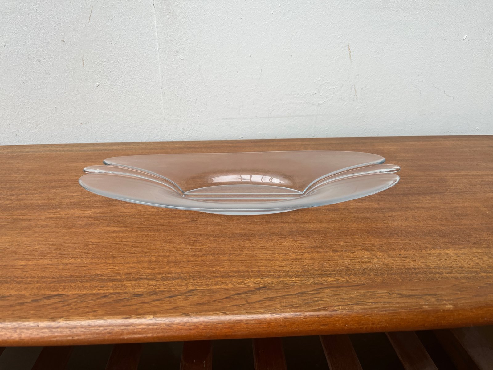 Vintage Danish Glass Bowl from Holmegaard, 1970s for sale at Pamono