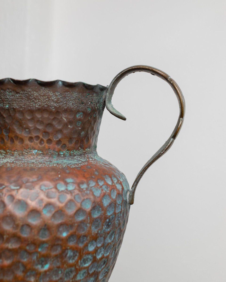 Vintage Italian Metal Jug, 1950s for sale at Pamono