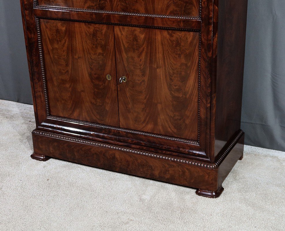 Small Secretary in Burl Mahogany Veneer, Early 19th Century for sale at ...