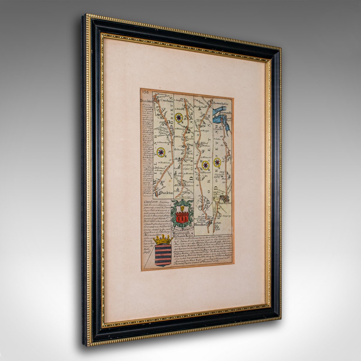 Coaching Road Map Cranborne to Dorchester for sale at Pamono