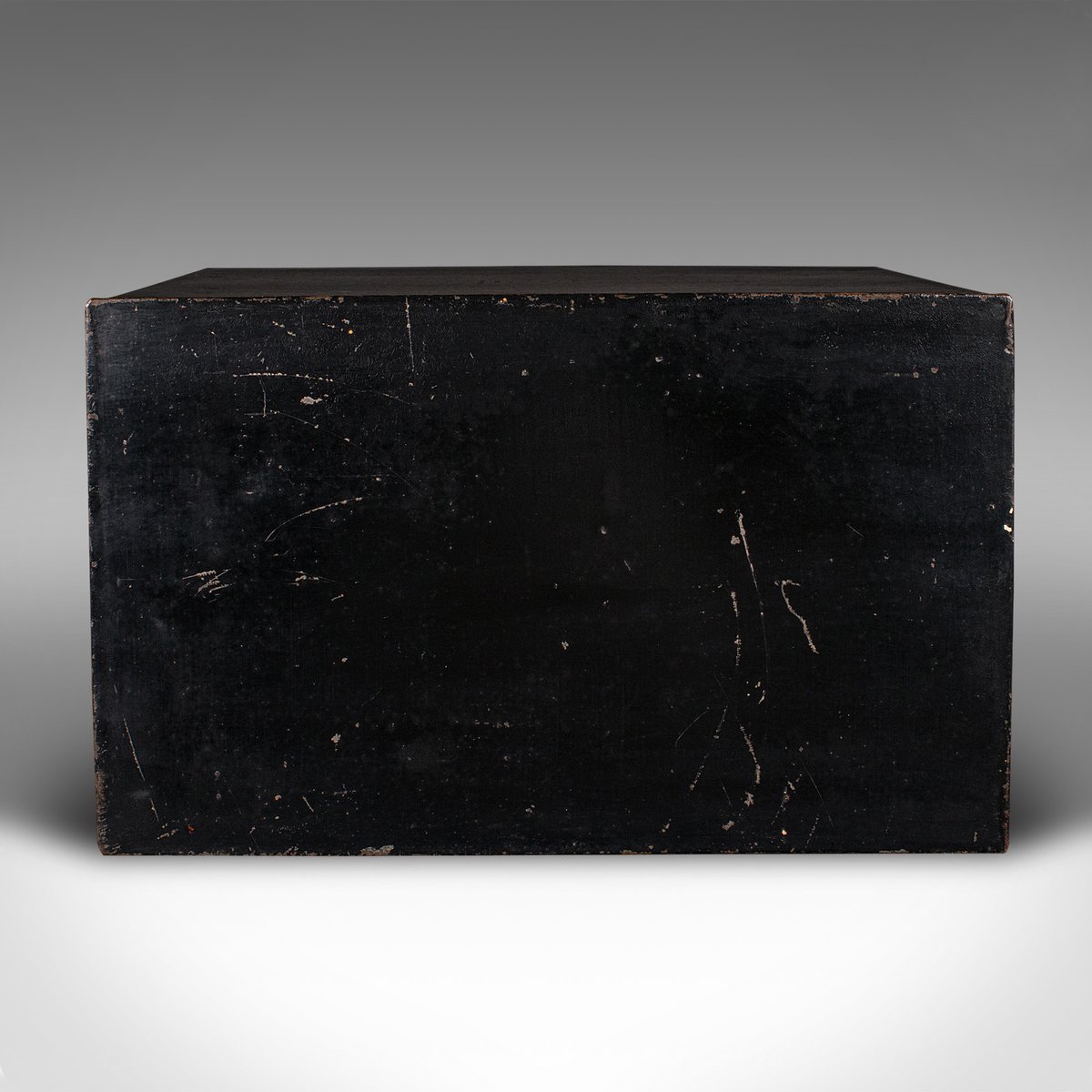 English Steel Deed Box, 1920s for sale at Pamono