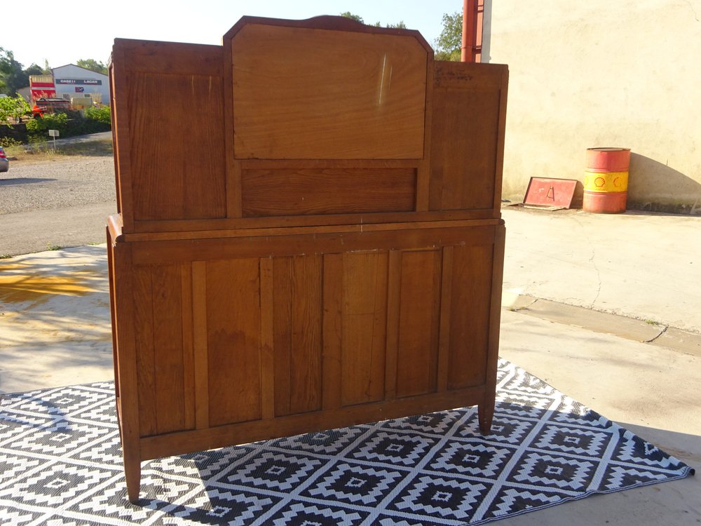 Oak Sideboard with Sentry Boxes, 1930s for sale at Pamono