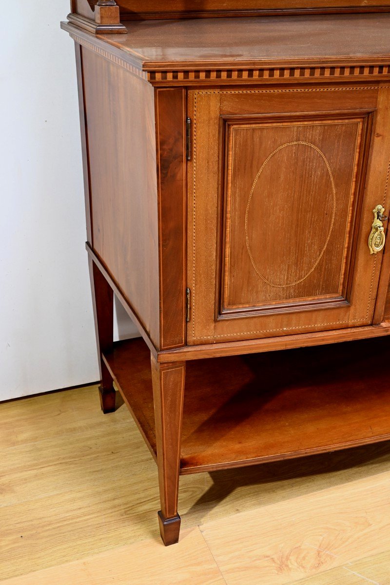Two-Body Mahogany Buffet, 1920s for sale at Pamono