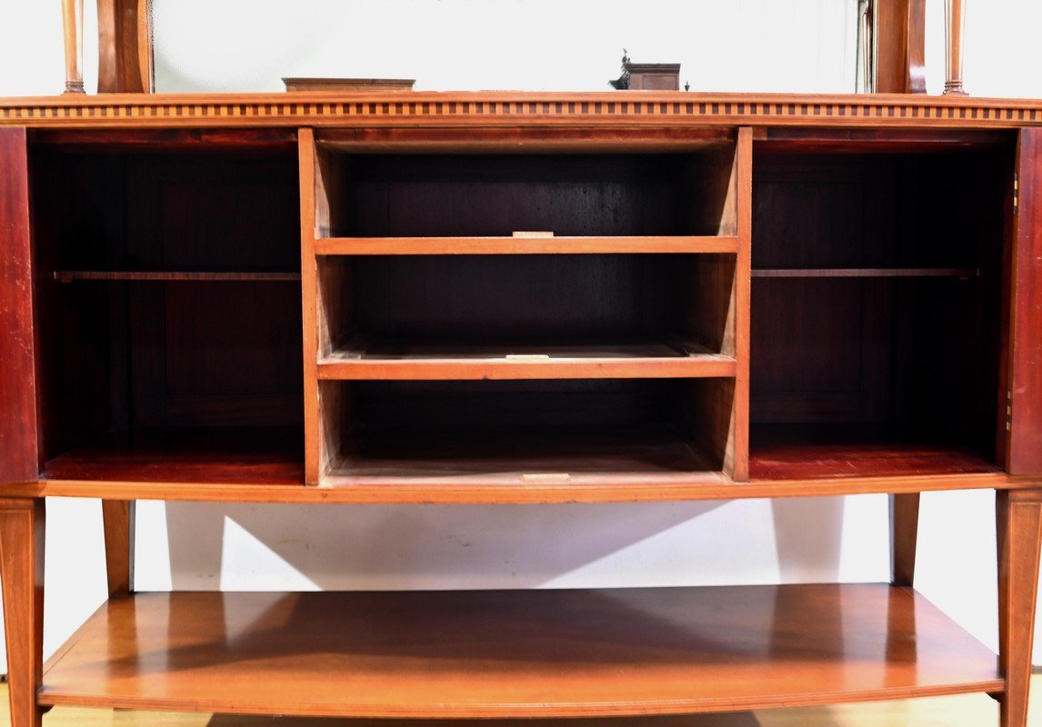 Two-Body Mahogany Buffet, 1920s for sale at Pamono