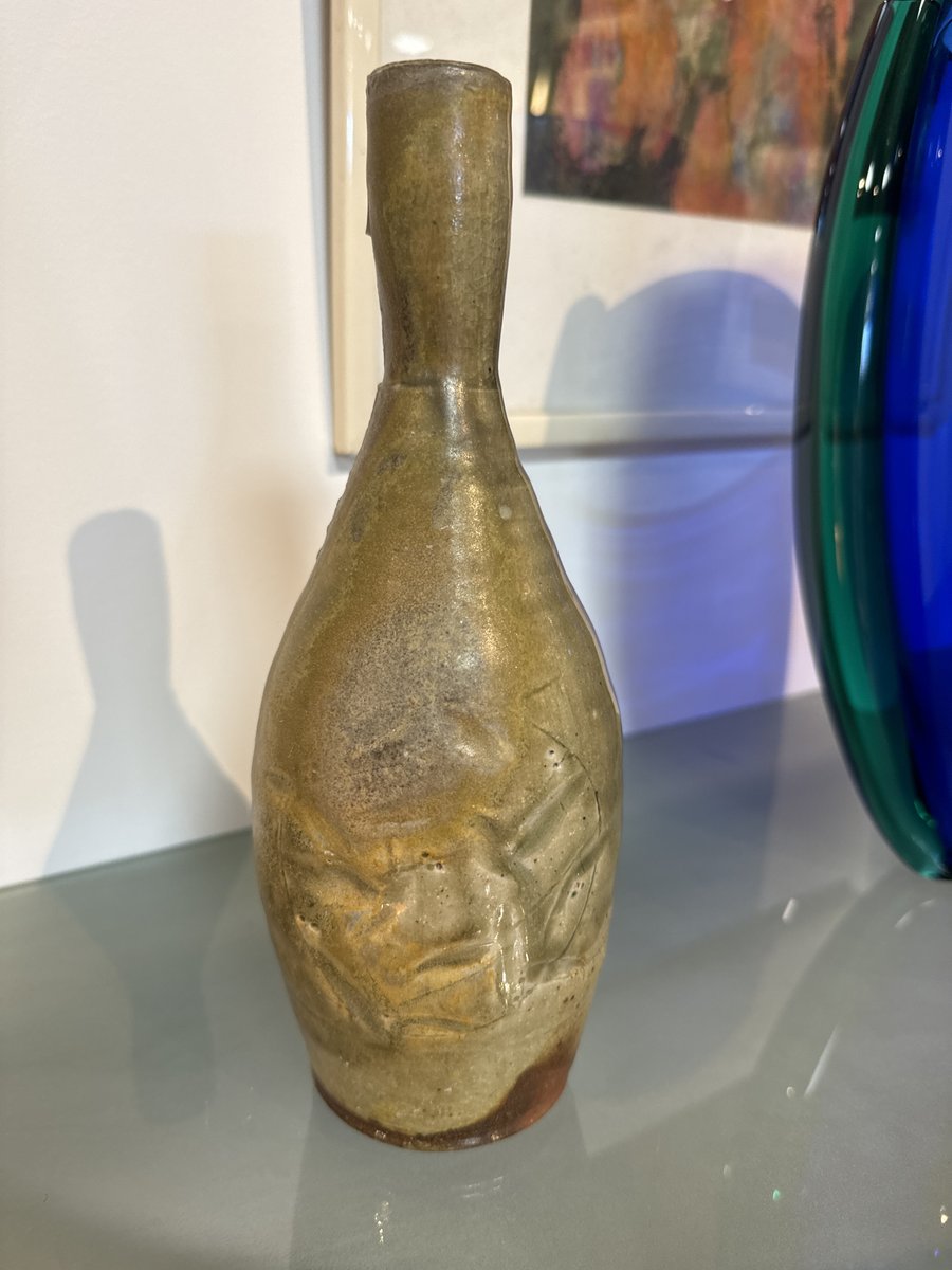 Enameled Stoneware Vase by Justin Dutel from Atelier De La Borne, 1970s ...