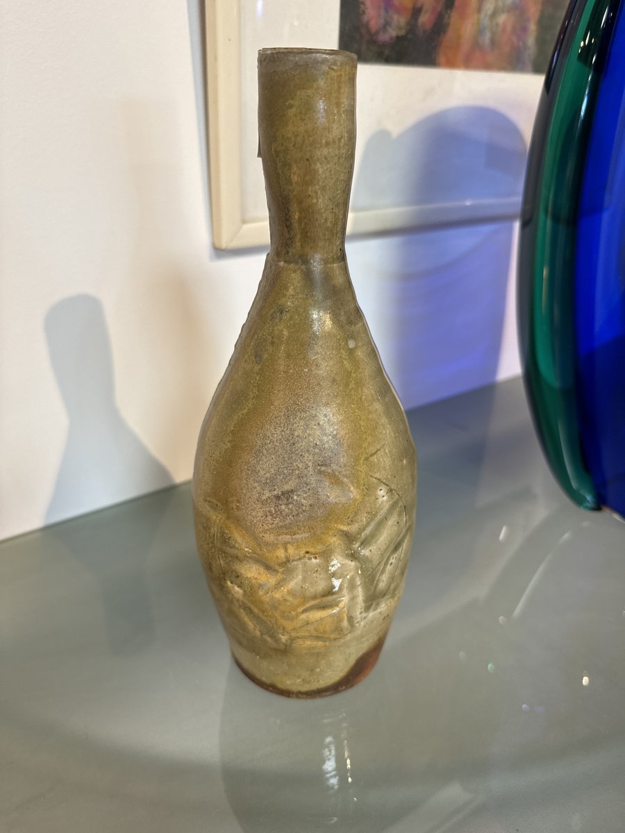 Enameled Stoneware Vase by Justin Dutel from Atelier De La Borne, 1970s ...