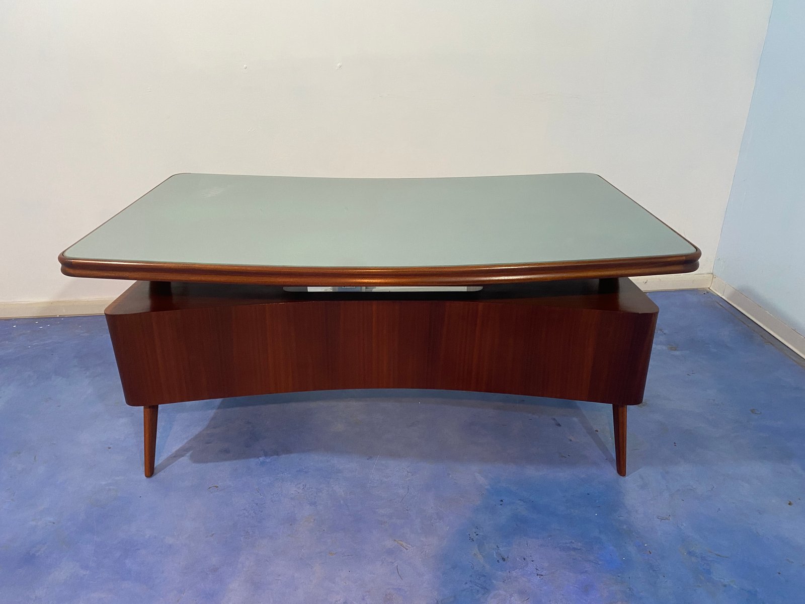 Mid-Century Italian Executive Desk by Vittorio Dassi, 1955 for sale at ...
