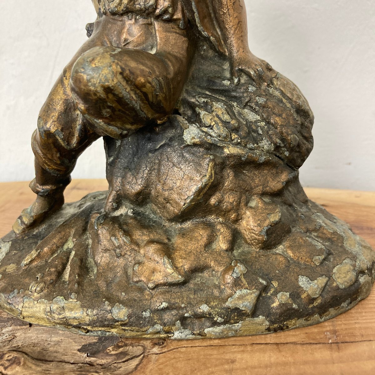 Victorian Peasant Art Figure, Late 19th Century for sale at Pamono