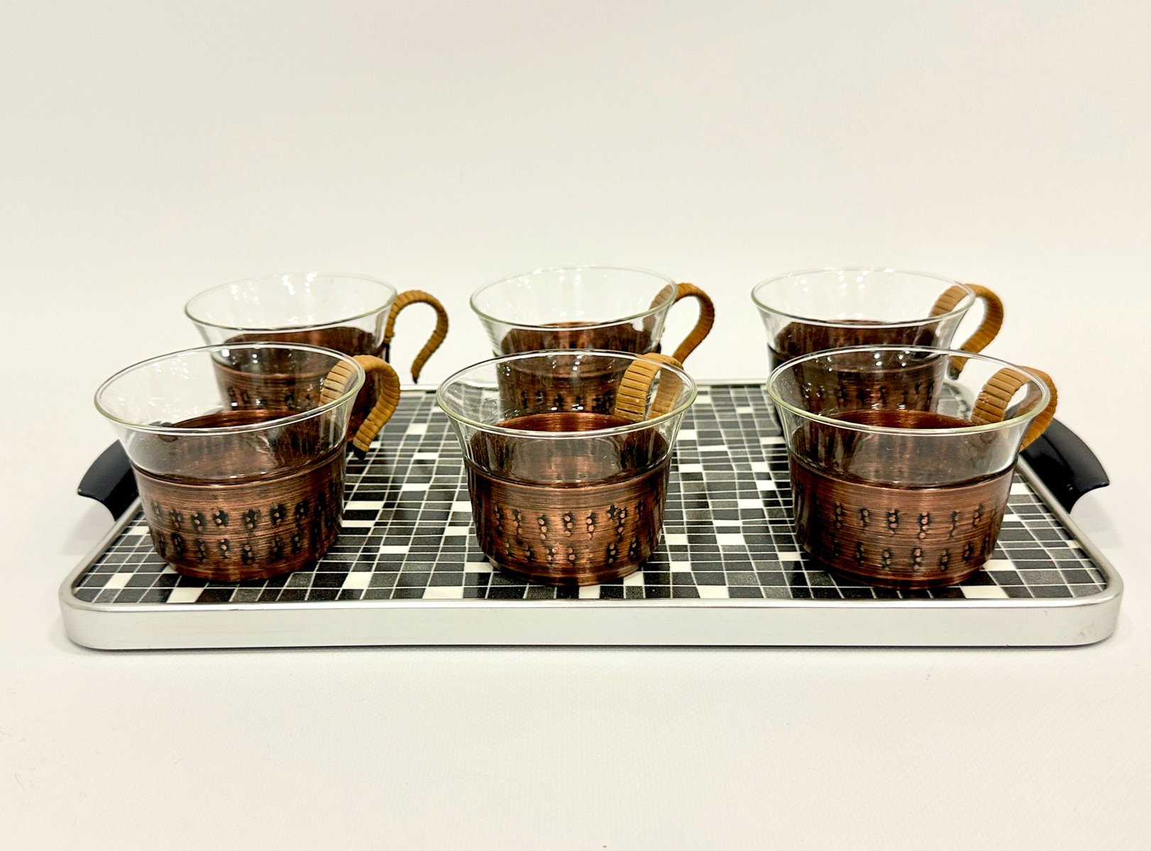 Tea Set by Schott & Mainz, 1970s, Set of 7 for sale at Pamono