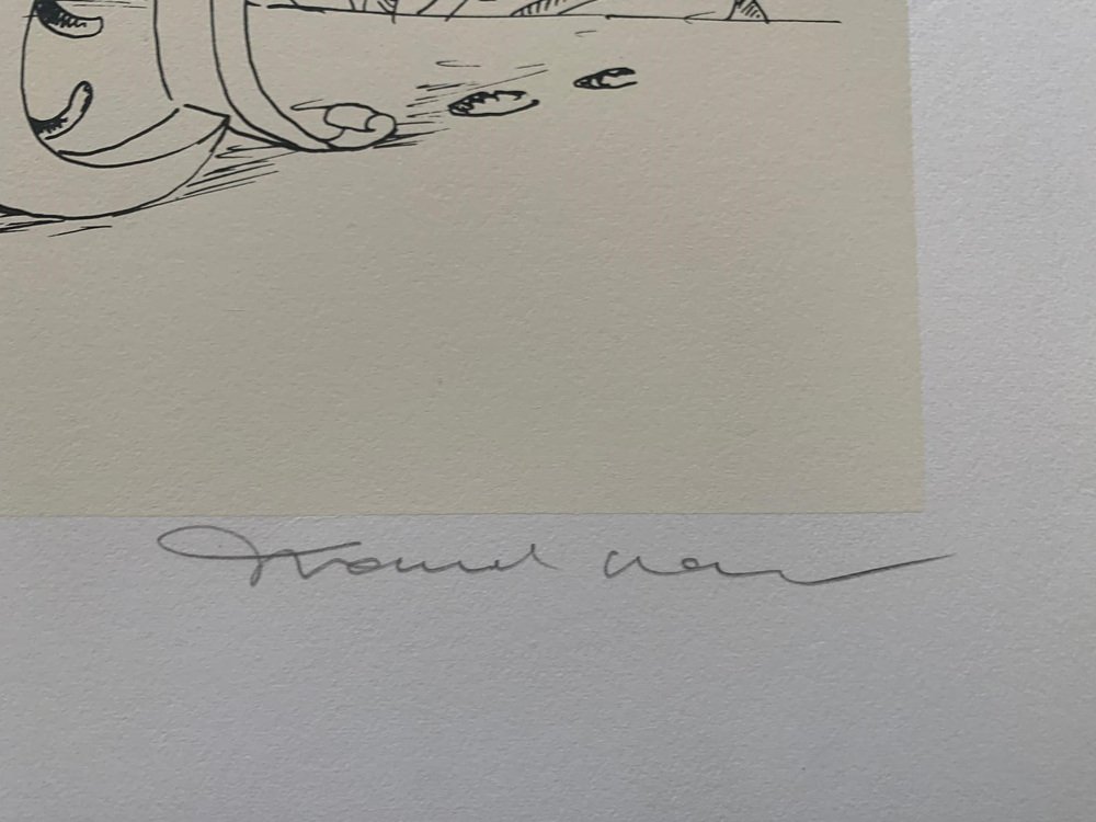 Marcel Jean, Surrealist Composition, 1960s, Lithograph for sale at Pamono