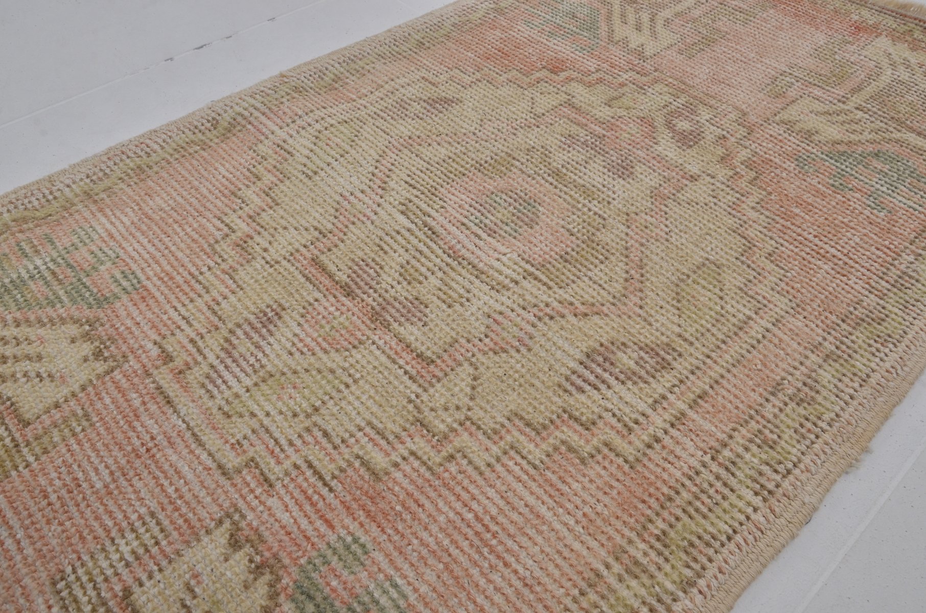 Small Vintage Wool Rug, 1960s for sale at Pamono
